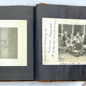 Rare Early 1900s Scrapbook Diary, Photo Album of A Young Lady, All ...