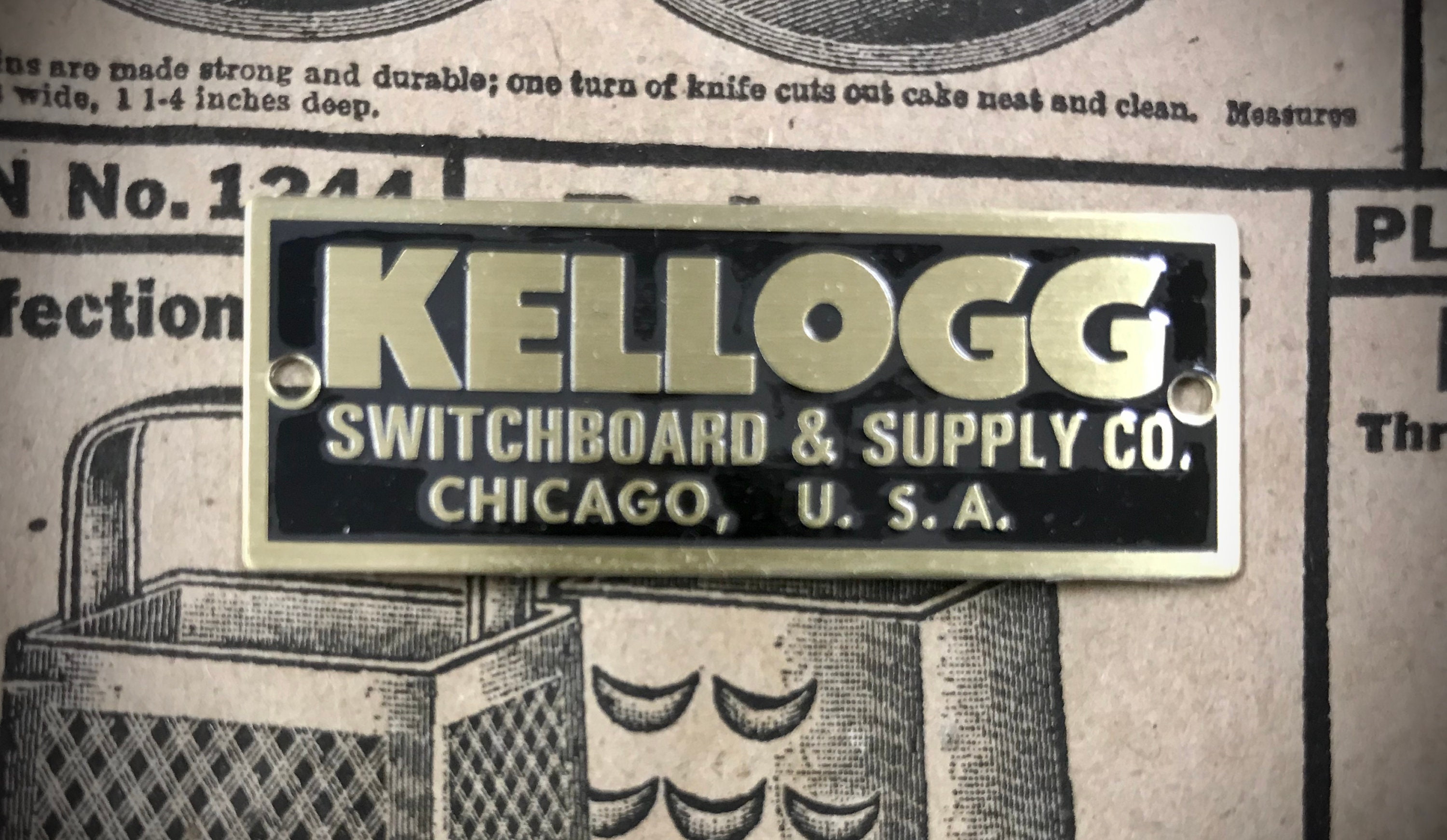 Collectibles Art & Collectibles Kellogg Switchboard & Supply Company ...