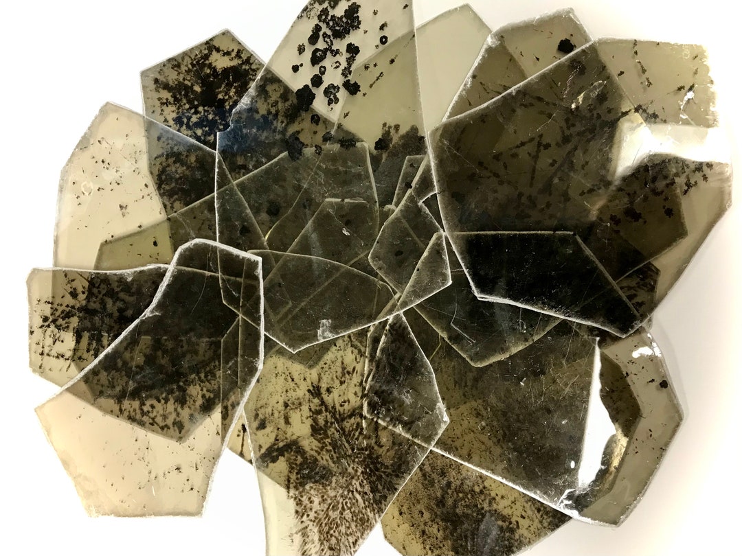 Mica Heavily Stained Spotted Transparent Pack - Your Choice 2 Ounce, or ...