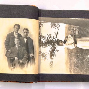 Rare Early 1900s Scrapbook Diary, Photo Album of A Young Lady, All ...