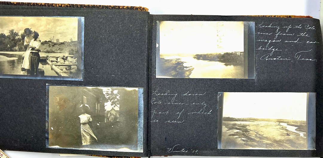 Rare Early 1900s Scrapbook Diary, Photo Album of A Young Lady, All ...