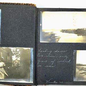 Rare Early 1900s Scrapbook Diary, Photo Album of A Young Lady, All ...