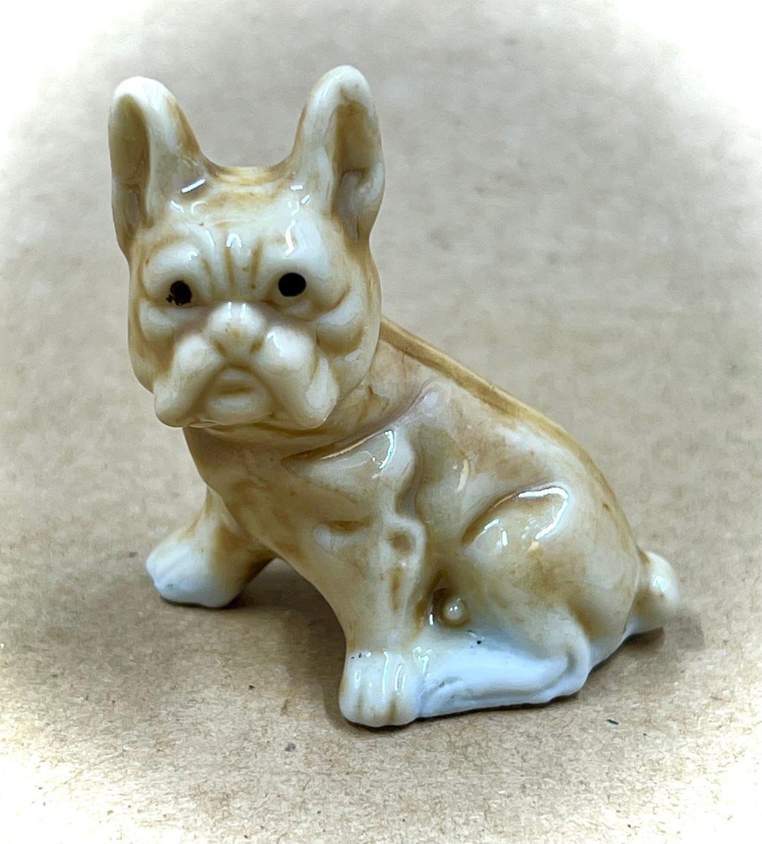 Vintage Ceramic French Bulldog, Beautiful Collectible Figurine, Made in ...