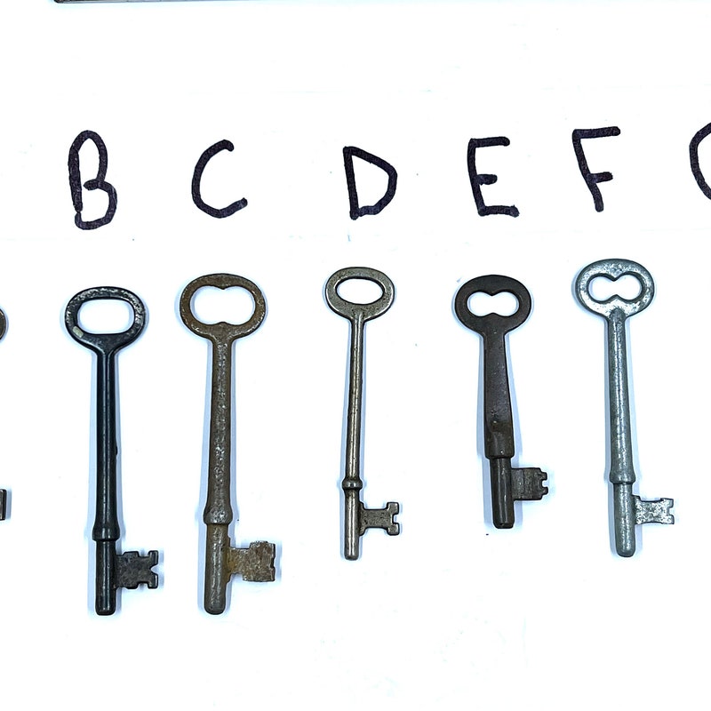 Skeleton Key Art - Etsy