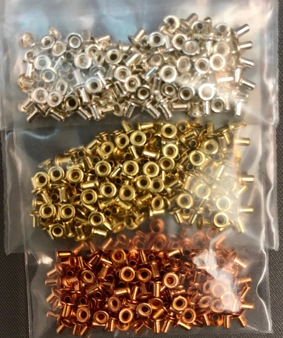 Eyelets Micro Mini Fasteners, 100 Count - Small, Tiny, Micro Eyelets ...