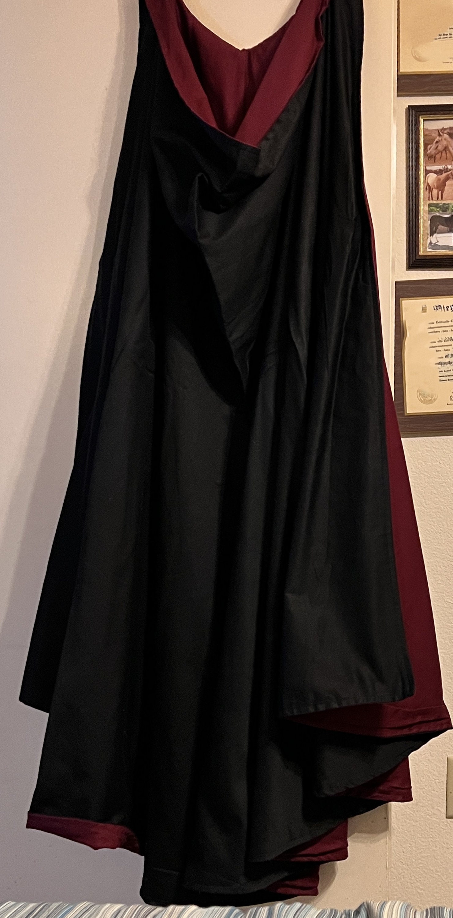Cloak Renaissance Medieval Hunters SCA LARP Cosplay Wicca Full-length ...