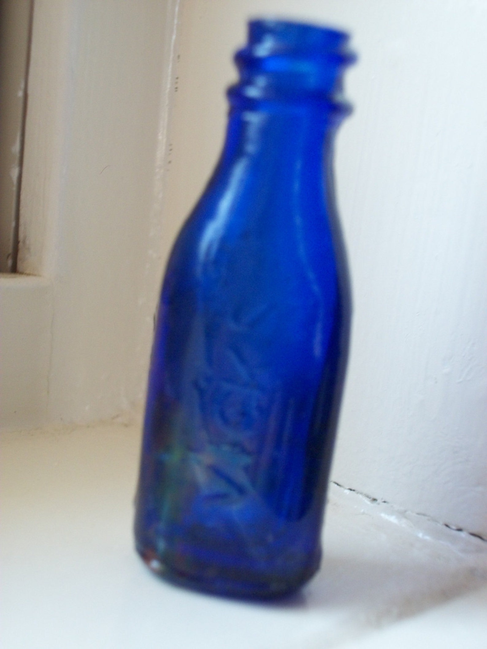 Vintage Cobalt Blue Glass Vick's Drops Bottle | Etsy Vintage Cobalt Blue Glass Vick's Drops Bottle | Etsy