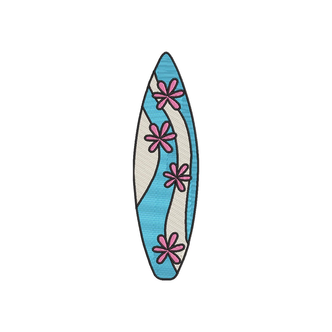 Surfboards Embroidery Design, Trendy Embroidery Designs, Embroidery ...