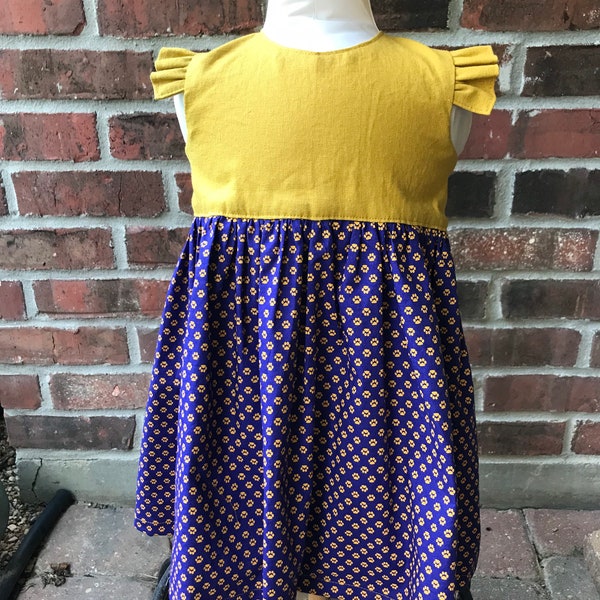Lsu Game Day Dress - Etsy