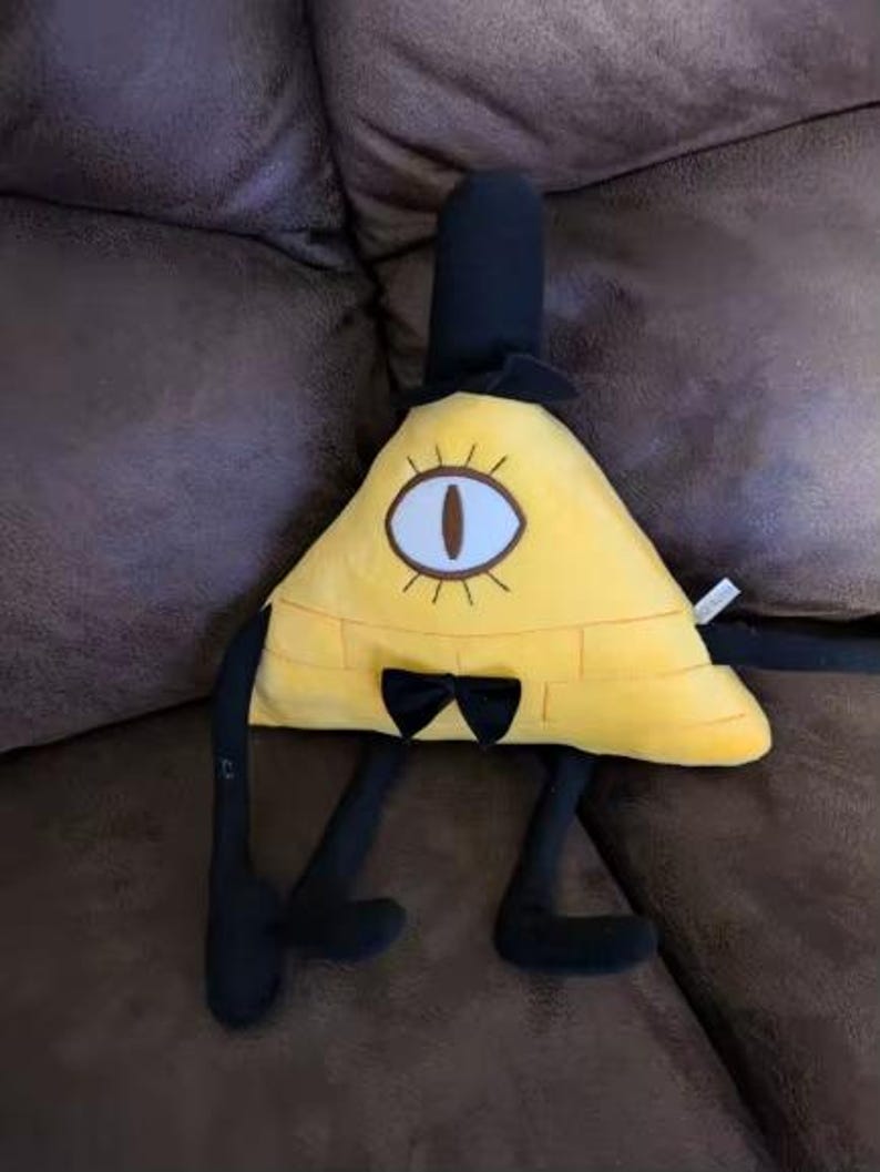 Bill Cipher Plush Toy Anime Game Series - Etsy