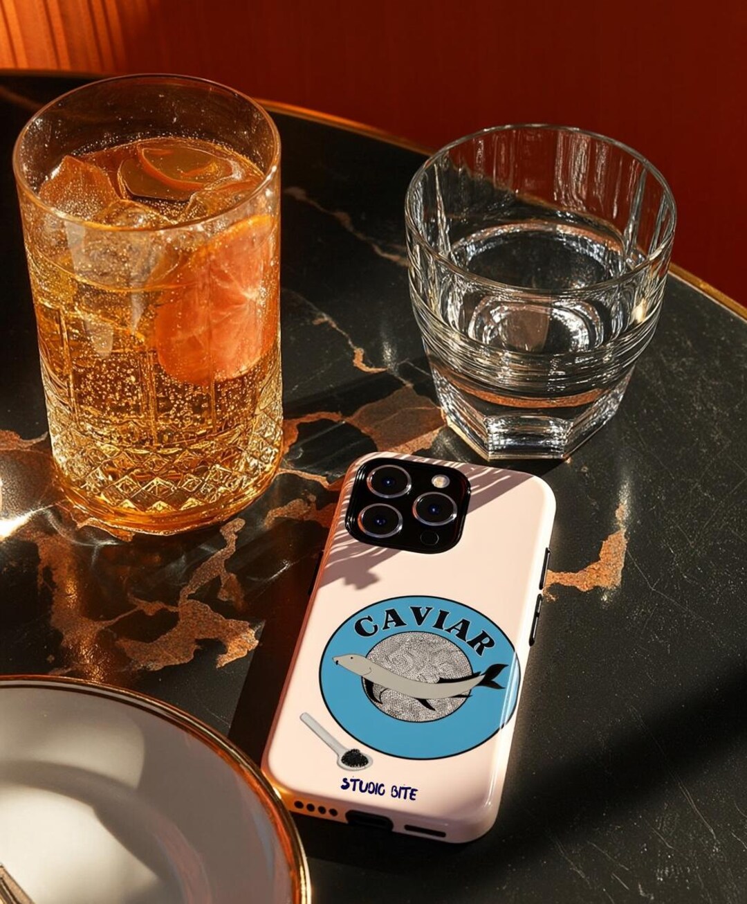 Magsafe "caviar" Phone Case – Hand-painted Caviar Case, Luxury Case for ...