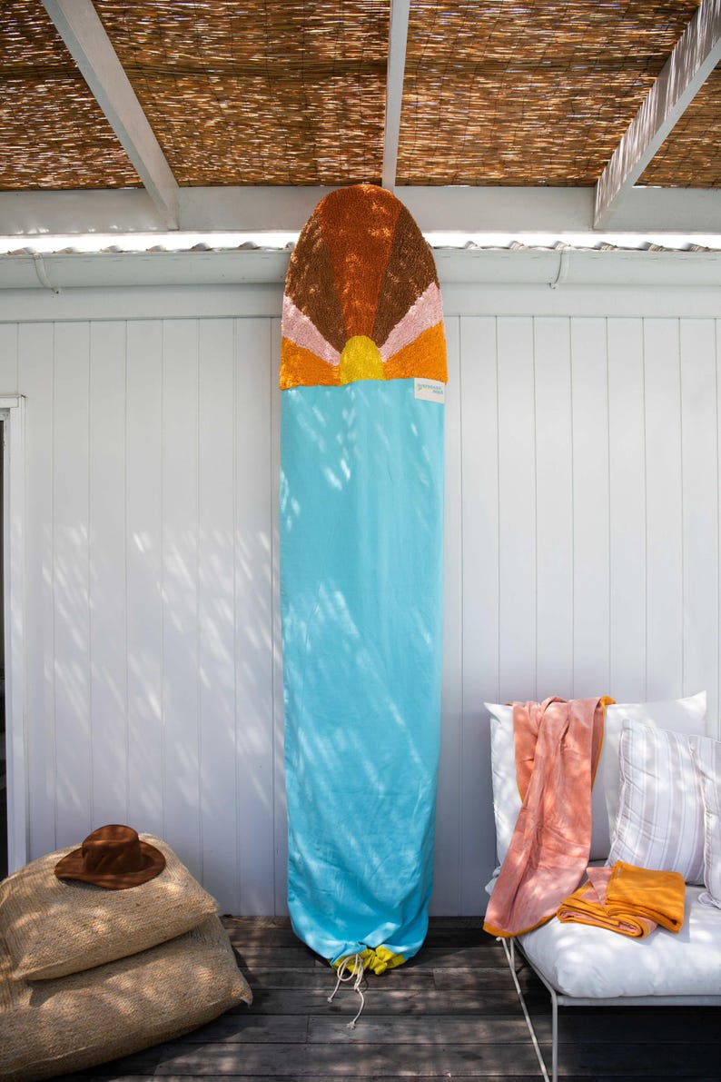 Sunrise Surfboard Sock by Surfboard Soks: Cotton Canvas Cover - Etsy