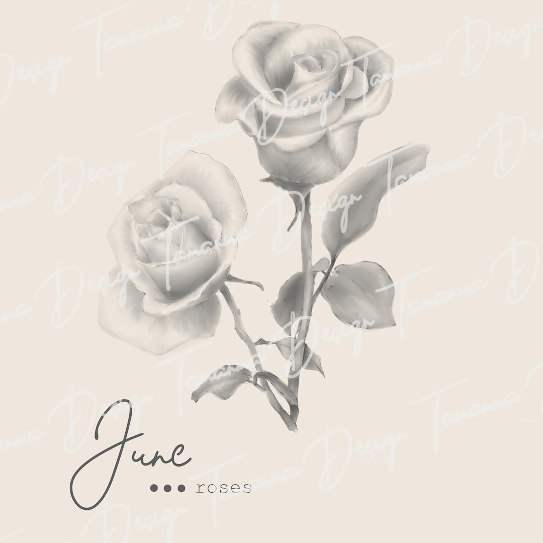 Birth Flower | Birth Flower | Digital Illustration | Flower of the ...