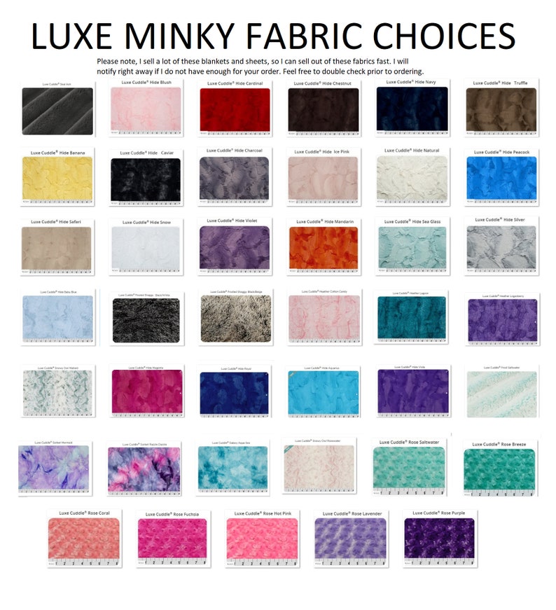 Luxe Minky Blanket Twin Minky Blanket Full Size Luxe Minky | Etsy