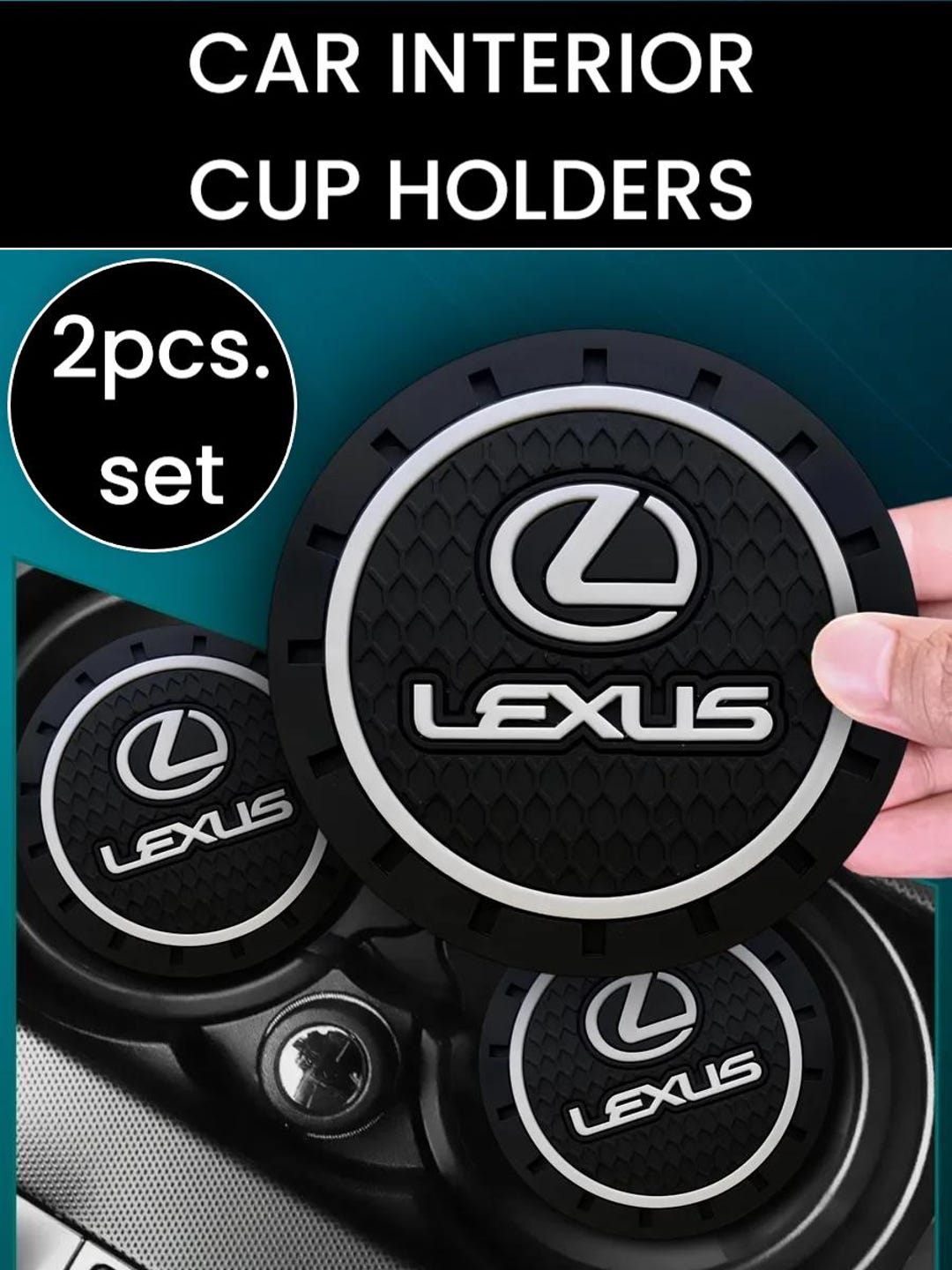 Lexus Cup Holder Mats, Lexus Holder Mats, Lexus Cup Mats, Lexus Cup ...