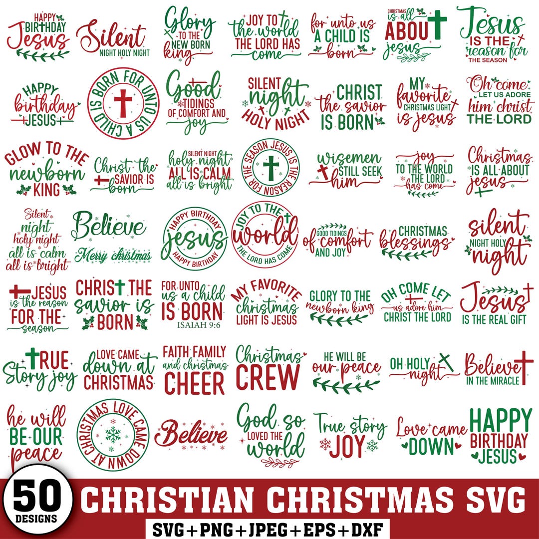 Christian Christmas Svg,christmas Svg,bible Svg,christian Clipart ...