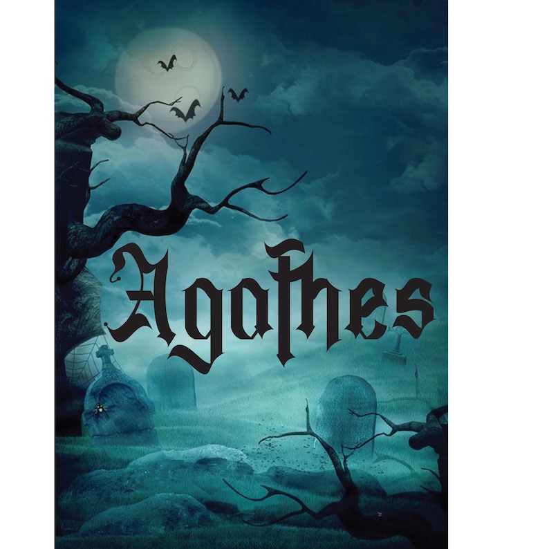 Spooky Halloween Font: Horror Typeface for Cricut & Silhouette - Etsy