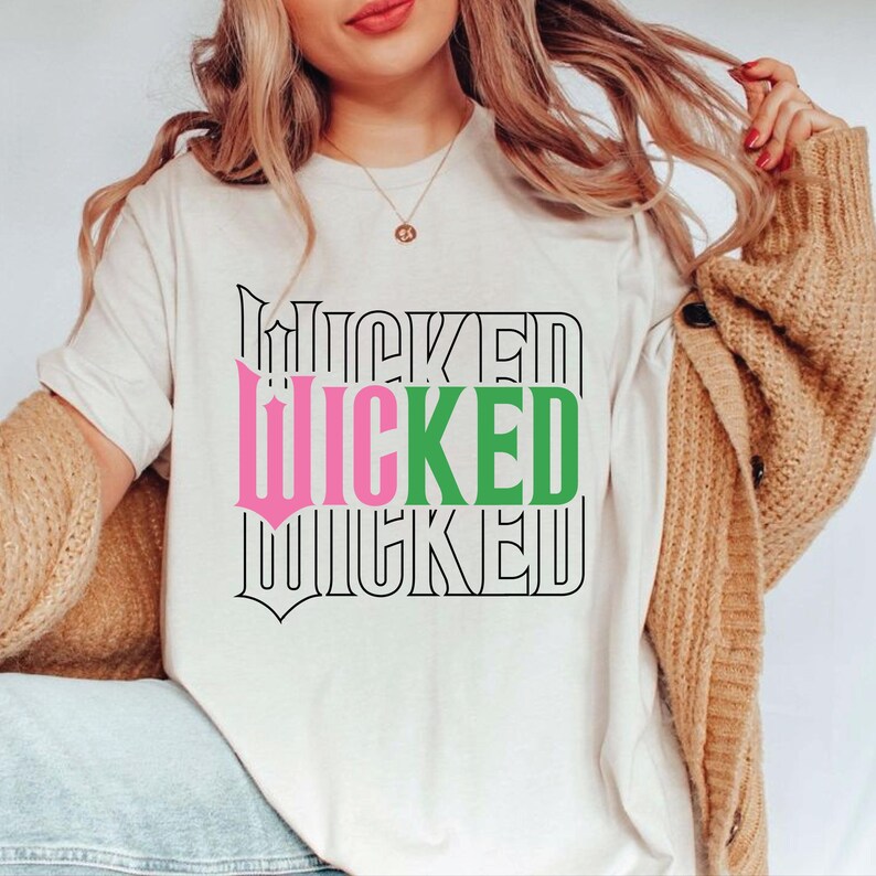 Wicked SVG Bundle: Witchy Clipart, Pink and Green Designs (digital ...