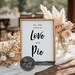 All You Need is Love Pie Wedding Sign, Pie Bar Wedding Sign,minimalist ...