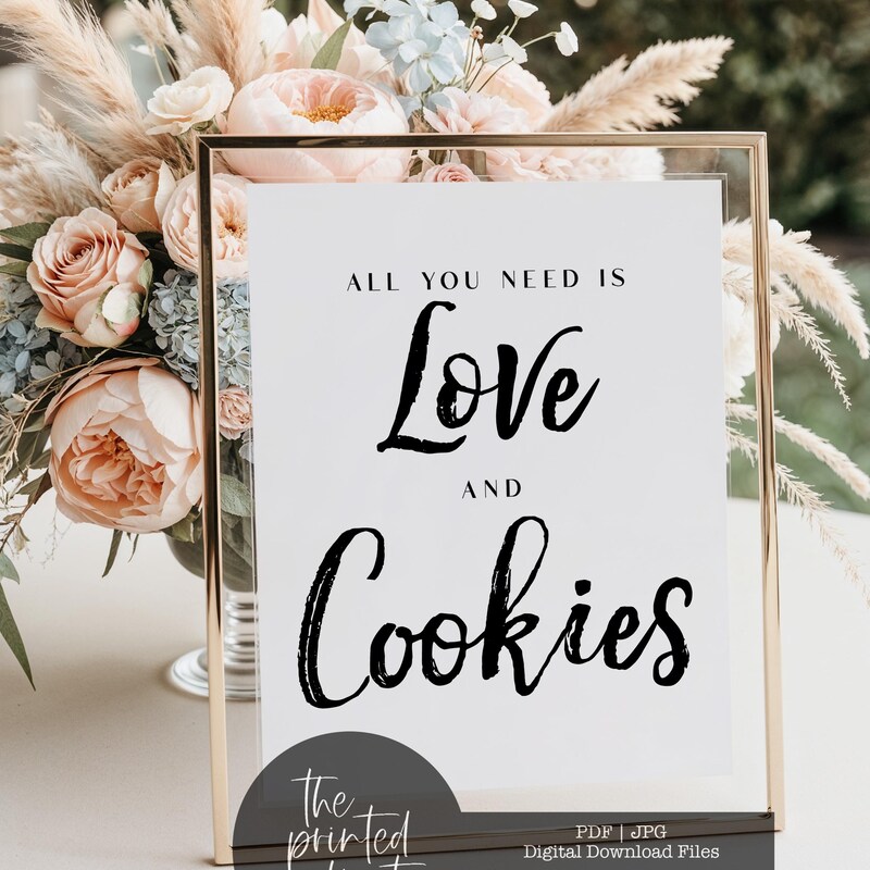 Cookie Bar Signs - Etsy