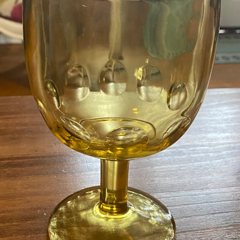 Thumbprint Glass - Etsy