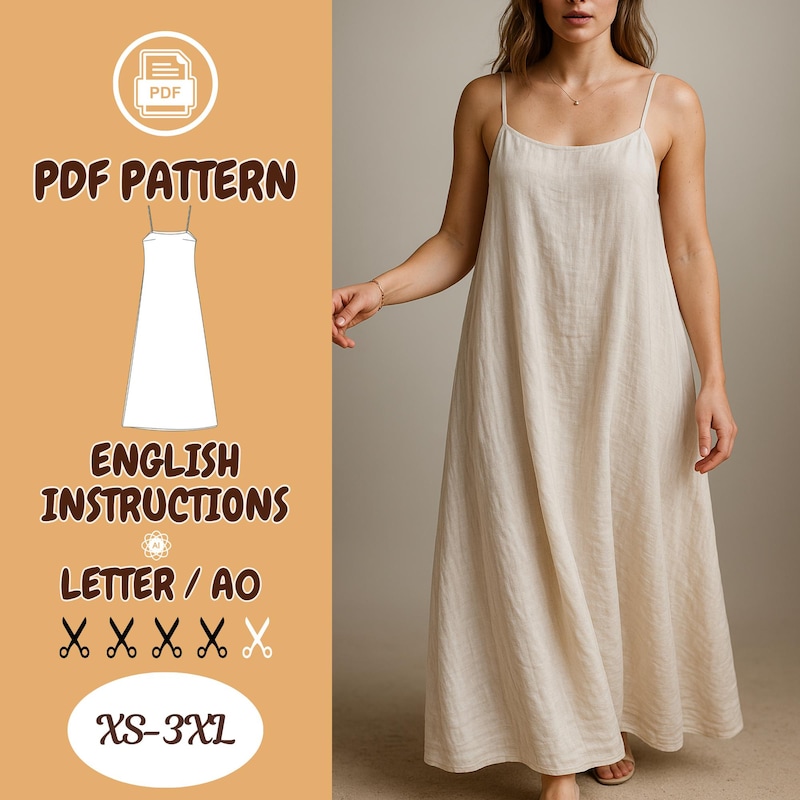 Linen Lace Maxi Dress - Etsy