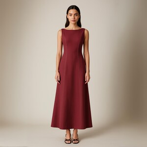 Long Dress Sewing Pattern PDF | A-line | XS-3XL | English Instructions ...