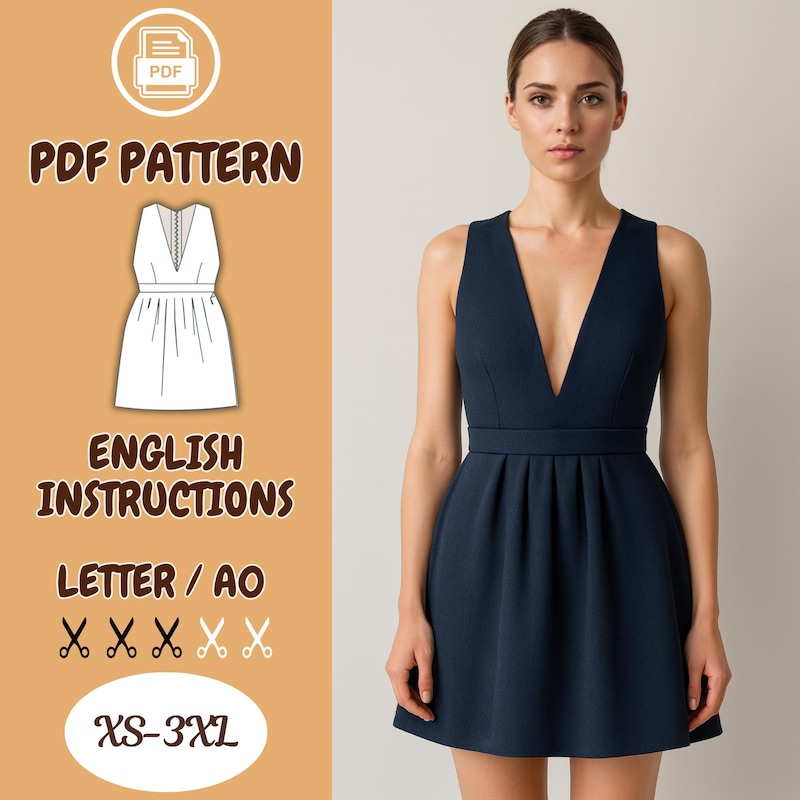 Courthouse Dress Pattern - Etsy