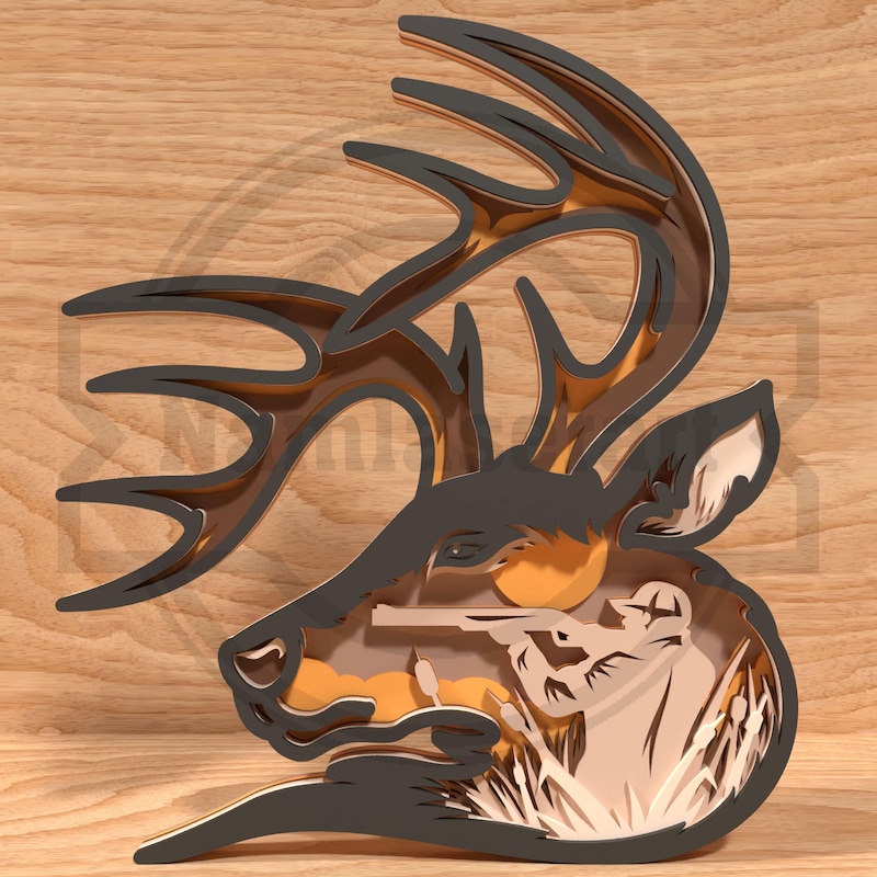 Laser Cut Deer Themed - Etsy
