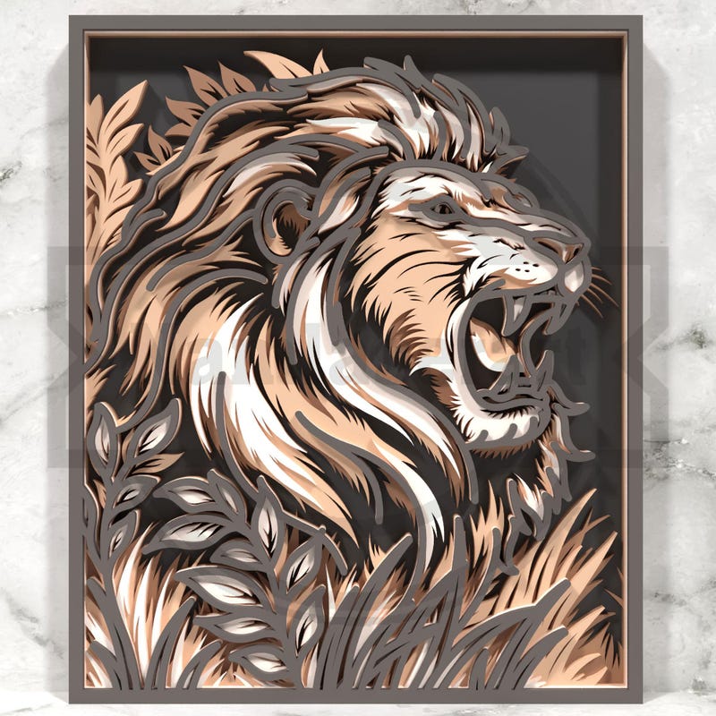 Laser Cut Forest Frame - Etsy