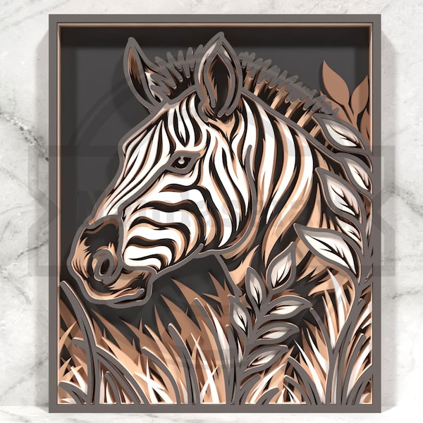 3d Zebra Laser - Etsy UK