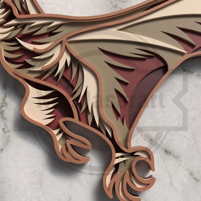 3D Pterodactyl Dinosaur SVG - Laser Cut File for Cricut, Glowforge ...