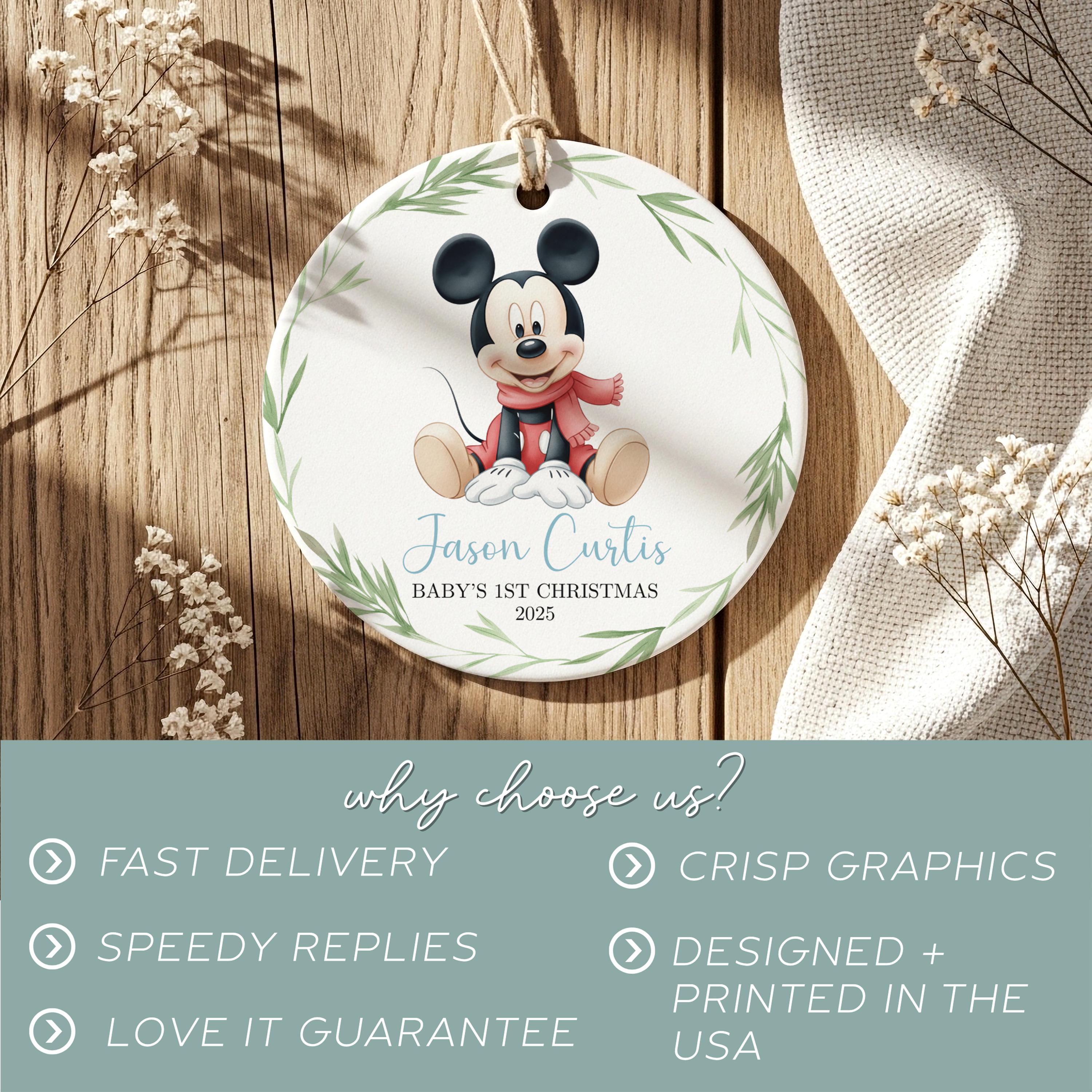 My First Christmas Ornament Personalized Baby's First Christmas ...