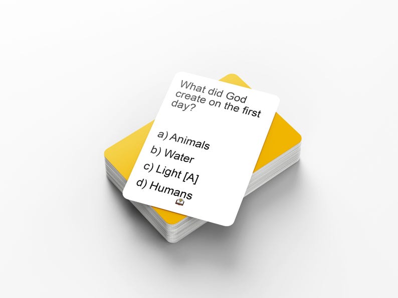 Our Father Bible Trivia Game – Christian Fun for Adults, Teens & Groups ...
