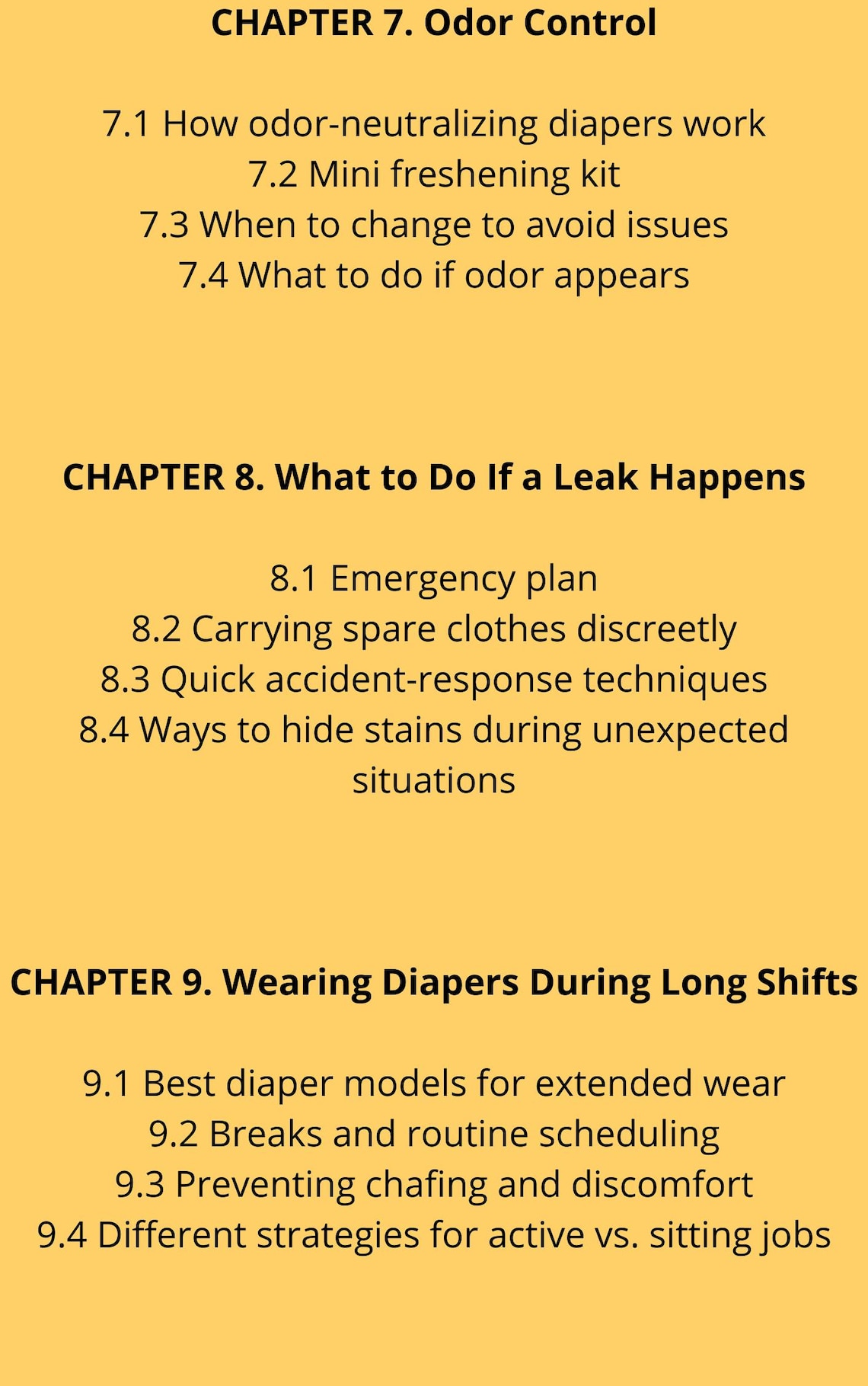 How to Wear Diapers at Work Discreetly | 59-page Step-by-step Workplace ...
