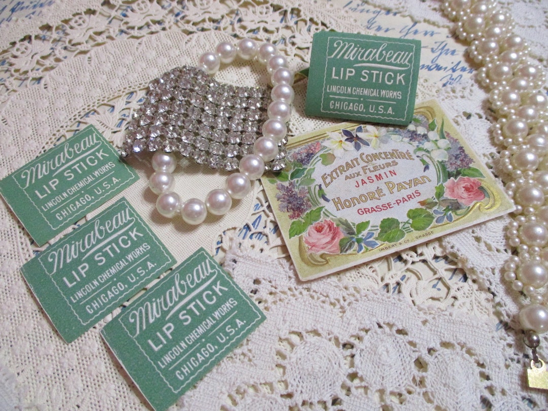 Vintage Embossed Lipstick - Etsy