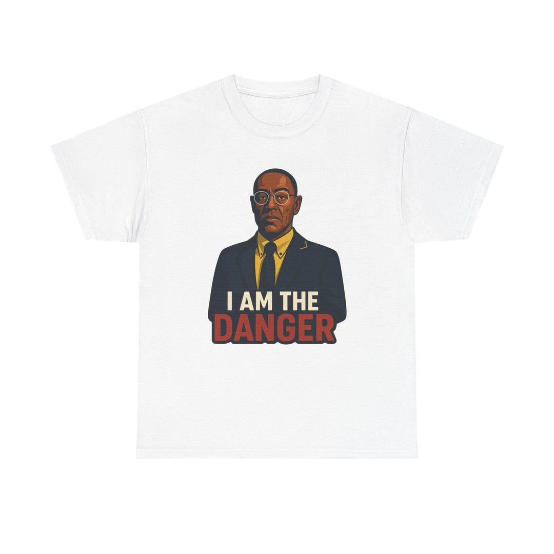 I Am the Danger Shirt | Crime Boss Graphic Tee | Bold Minimalist Cartel ...