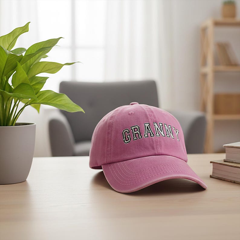 Granny Hat, Granny Gifts, Embroidered Baseball Hats for Family Members ...