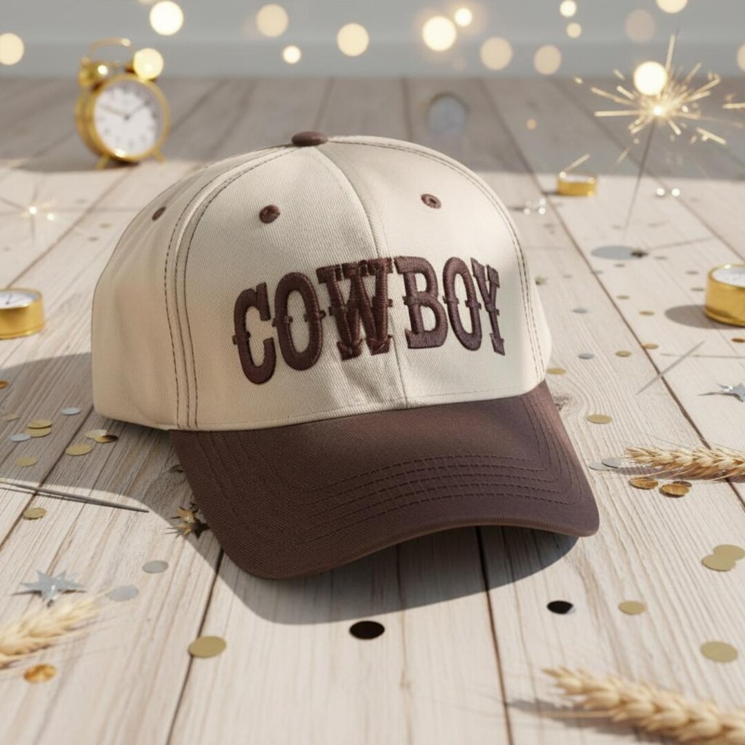 Cowboy Embroidered Hat Western Baseball Cap, Country Concert Hat ...