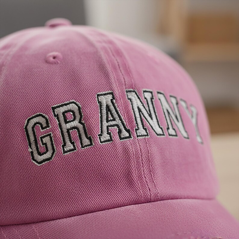 Granny Hat, Granny Gifts, Embroidered Baseball Hats for Family Members ...
