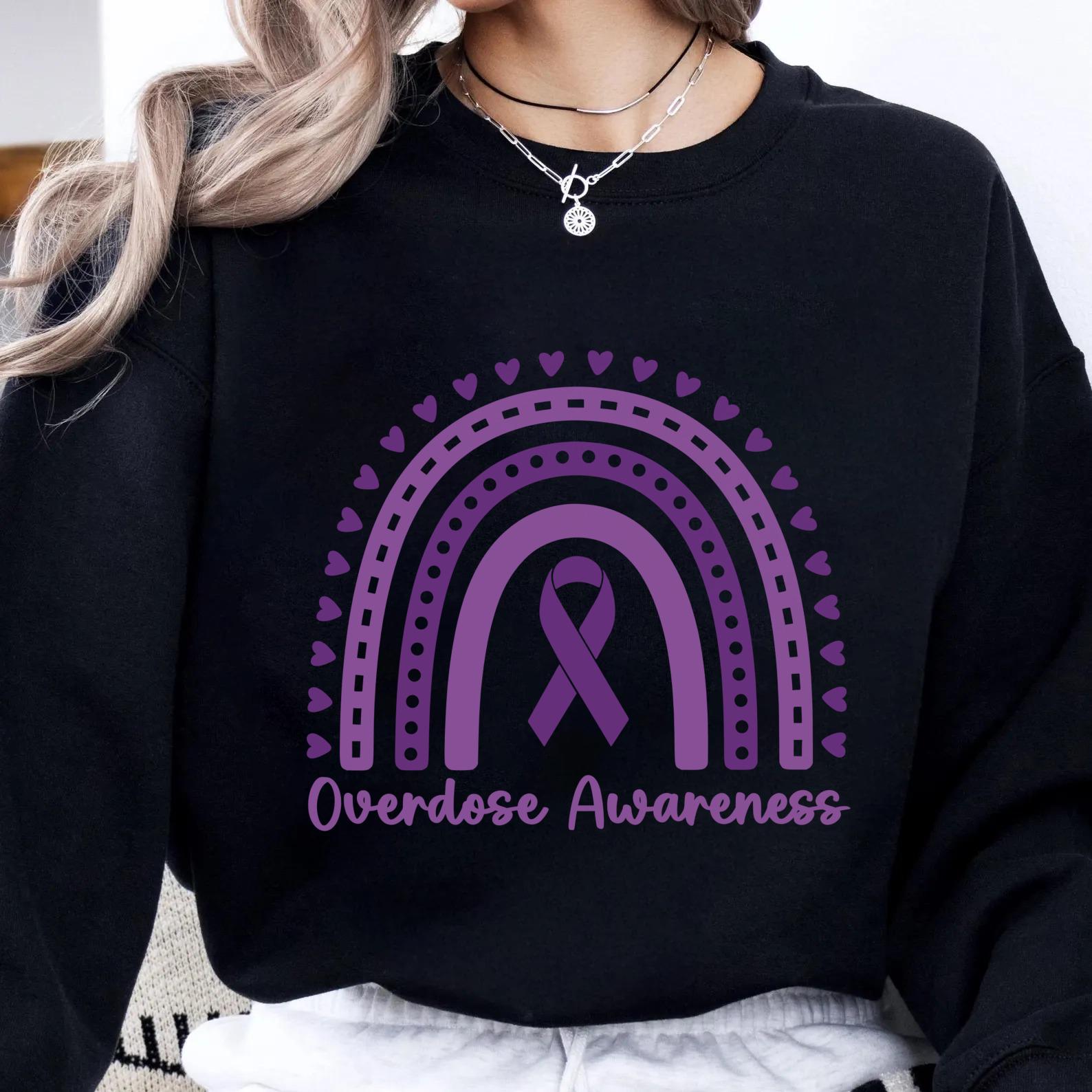 Overdose Awareness SVG PNG Bundle: Addiction Recovery Design (digital ...