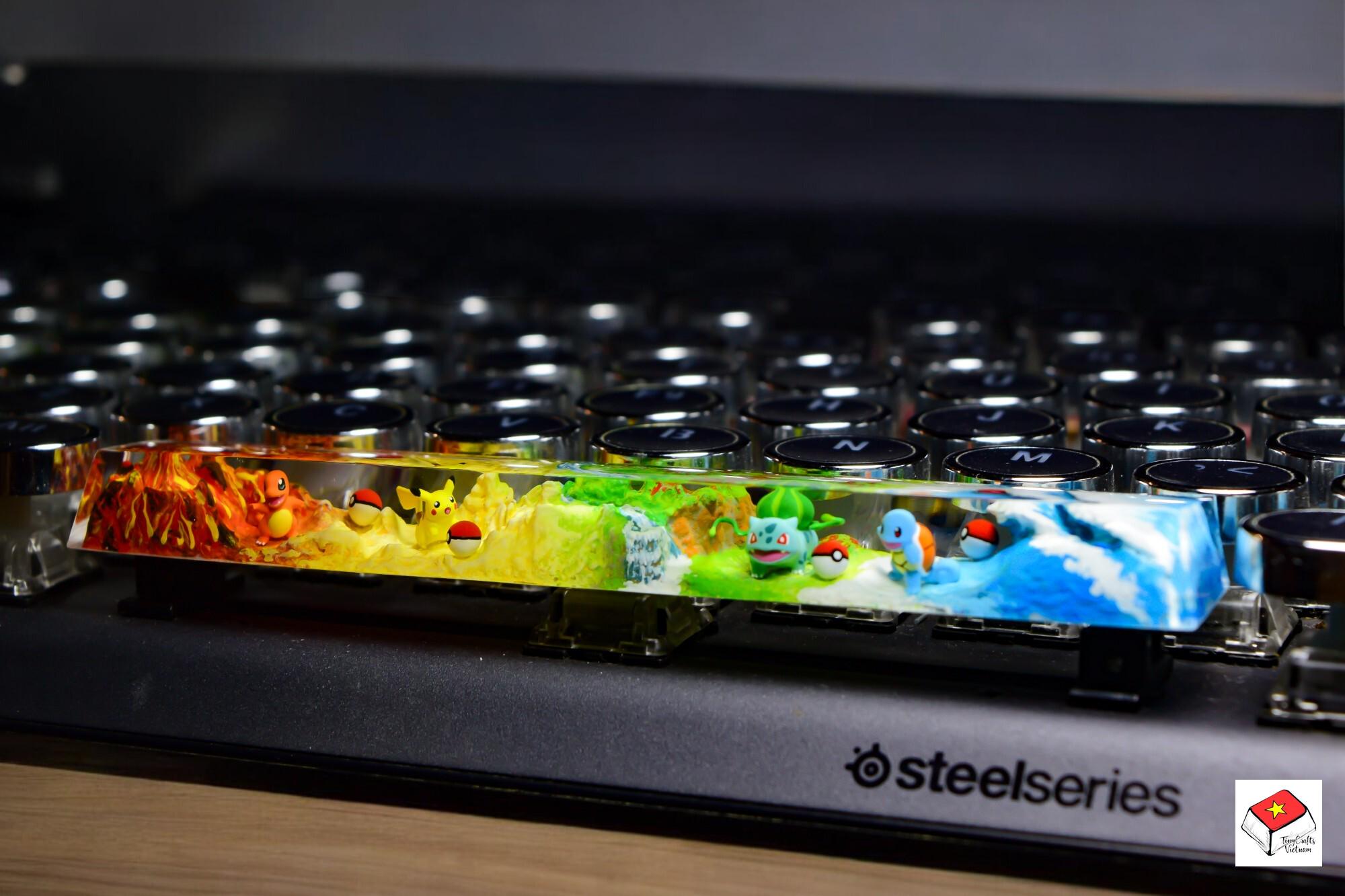 Anime Spacebar Keycap , Mechanical Keyboard Custom, Anime Keycap Cute ...