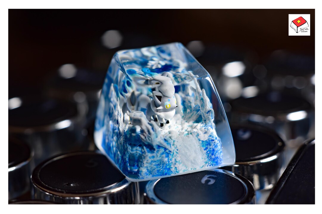 Shiny Hi.suian Zo.rua Resin Keycap ,anime Keycap, Custom Keycap ...