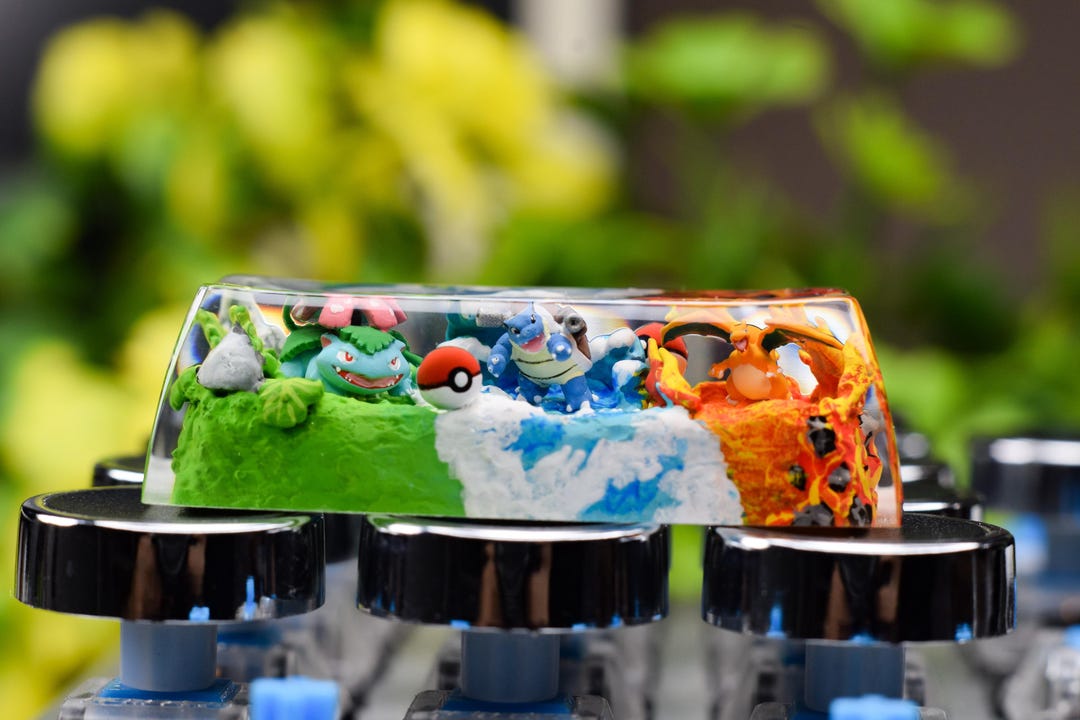 Custom 2u-2.75u Keycap, Spacebar Keycap Artisan for Mechanical Keyboard ...