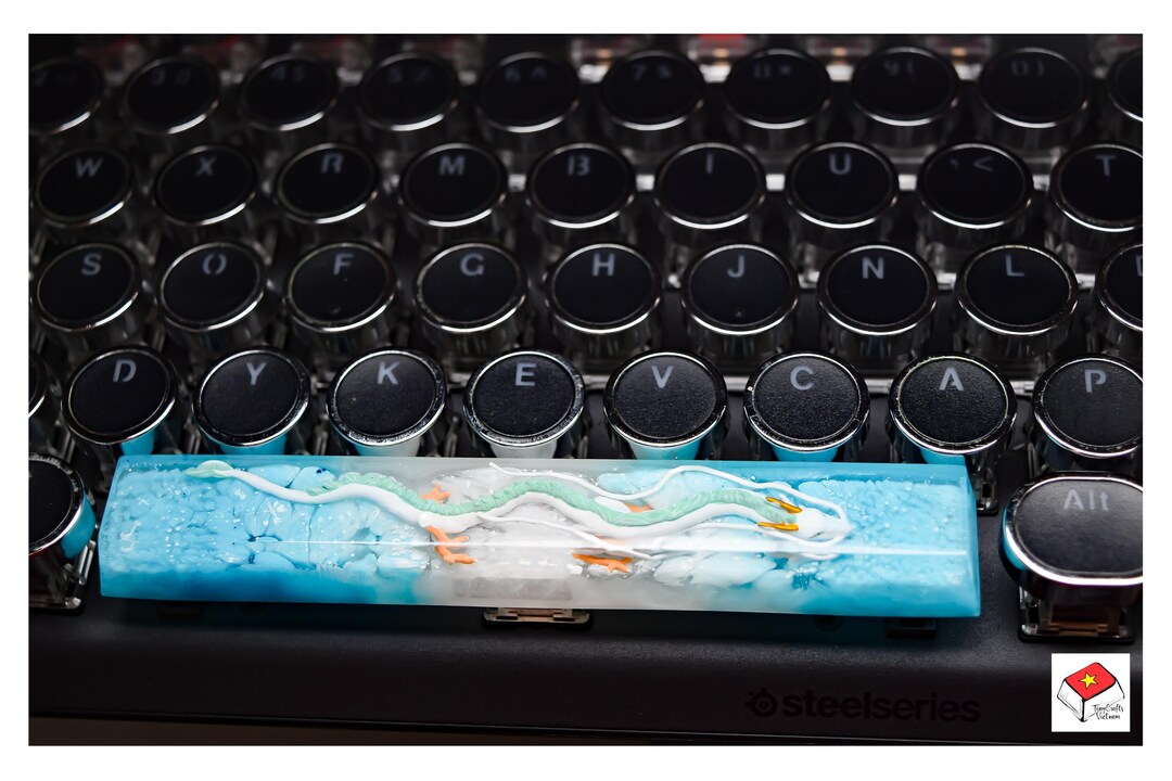 Dragon Spacebar, Anime Dragon Resin Keycap ,anime Keycap, Manga Keycap ...