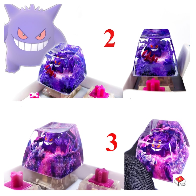 Custom Character Keycap, Resin Keycap Artisan ,anime Keycap, Birthday ...