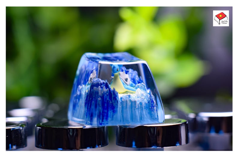 La.pras Resin Keycap ,anime Keycap, Custom Keycap , Artisan Keycap ...