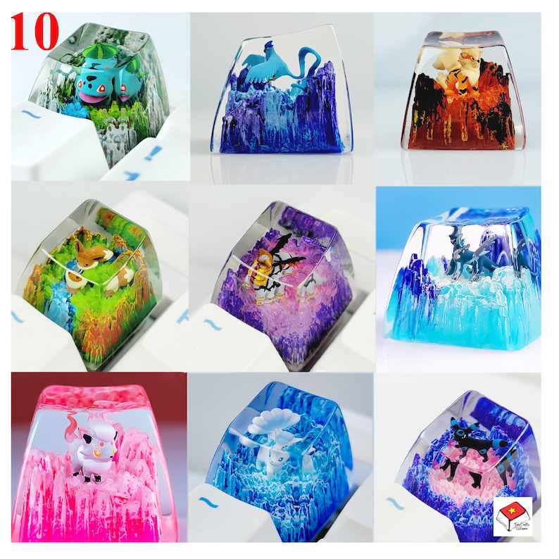 Anime Spacebar Keycap , Mechanical Keyboard Custom, Anime Keycap Cute ...
