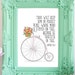 Bible Verse Print, Scripture Art Download, Bicycle Art Instant Download ...