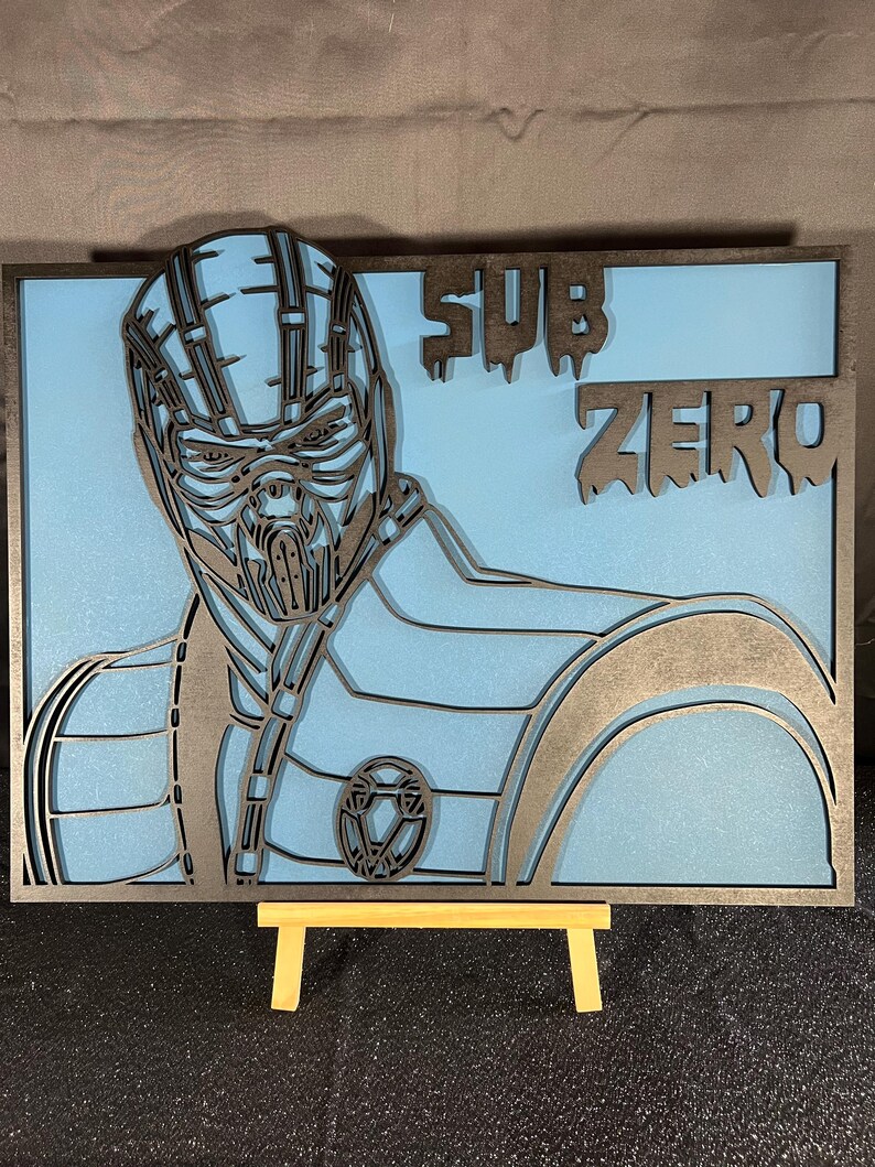 Sub Zero Mortal Kombat - Etsy